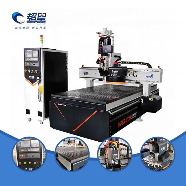 Quality Disc CNC Woodworking Router Machine Automatic Tool Changing For Furniture Making for sale