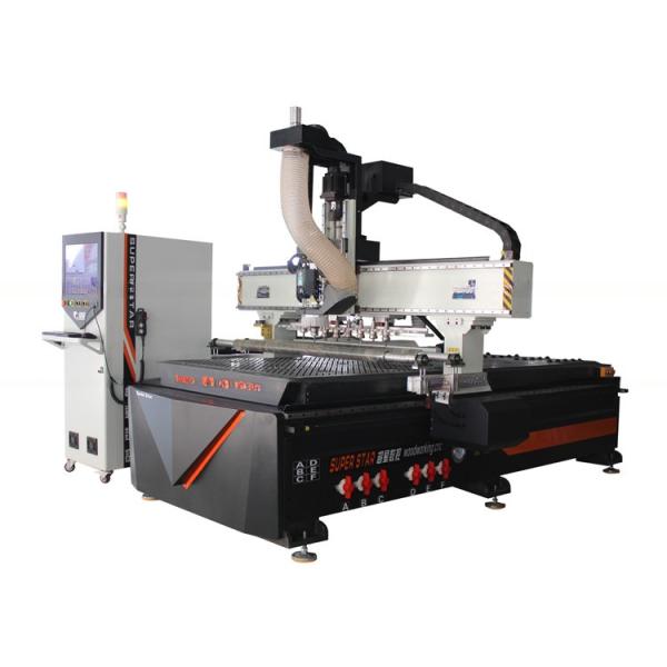 Quality 1325 2030 2040 Linear ATC Wood CNC Router Machine 3 Axis High Speed Customized for sale