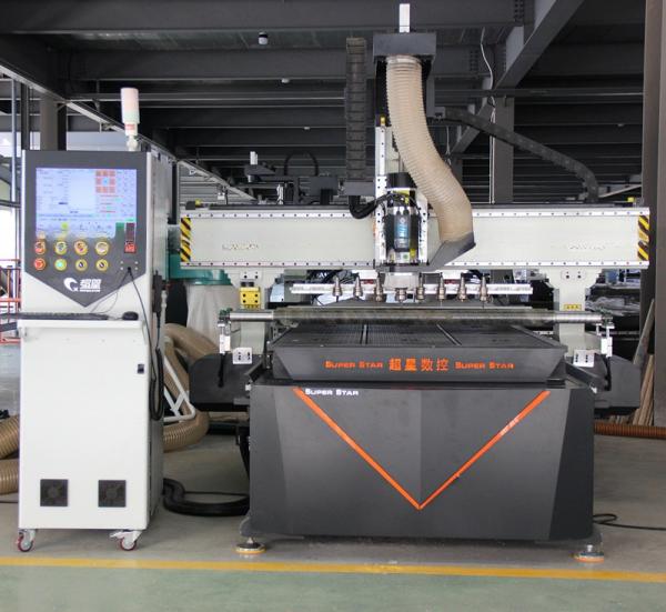 Quality 1325 2030 2040 Linear ATC Wood CNC Router Machine 3 Axis High Speed Customized for sale