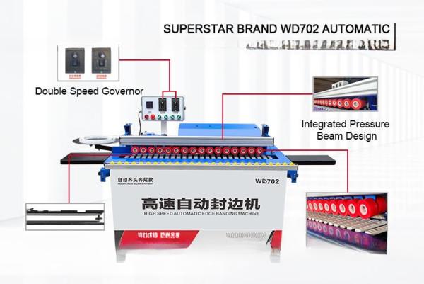 Quality Automatic MINI Wood Based Panels Machinery Small Edge Banding Machine High Speed for sale