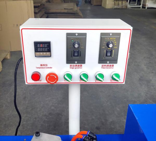 Quality 220V Small Automatic Woodworking Edge Bander Machine For 3mm Edge Banding for sale