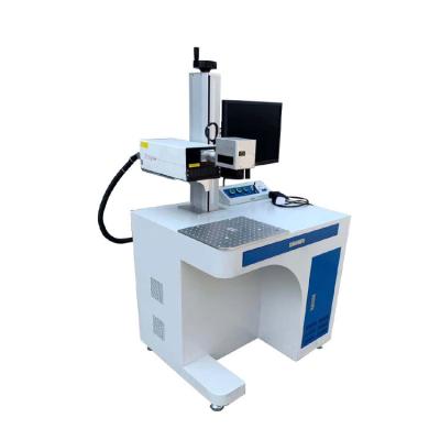 China Fiber Laser Marking Engraving Machine For Metal Logo Nameplate 10W 20W 30W 50W for sale