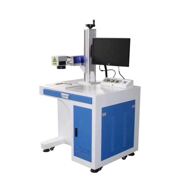 Quality Fiber Laser Marking Engraving Machine For Metal Logo Nameplate 10W 20W 30W 50W for sale