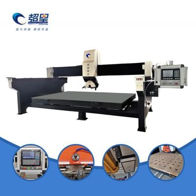 China 5 Axis Cnc Marmer en Granit brug zagen Snijmachine voor natuurlijke rotsbewerking Te koop