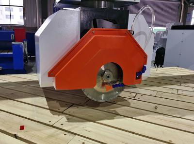 China 5 Axis Quarry Stone Cutting Router Cnc Milling Machine Bridge Saw Cutting Machine for sale