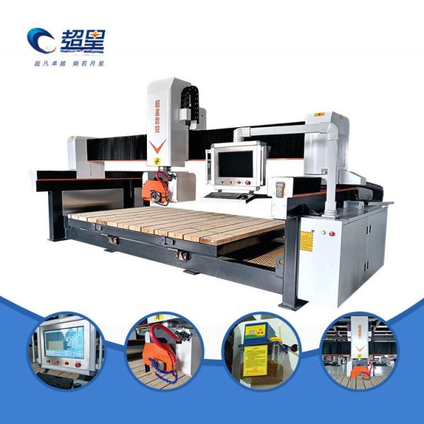Quality 15 KW 4 Axis Cnc Marble Cutter Cnc Stone Cutting Bridge Saw For Granite for sale
