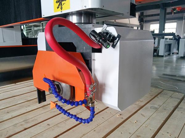 Quality 15 KW 4 Axis Cnc Marble Cutter Cnc Stone Cutting Bridge Saw For Granite for sale