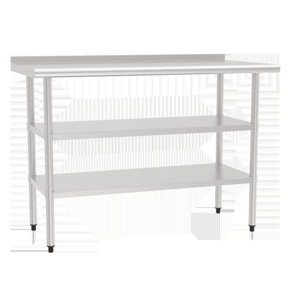 Quality NSF Certified Heavy Duty Stainless Steel Table With Undershelf And Galvanized for sale