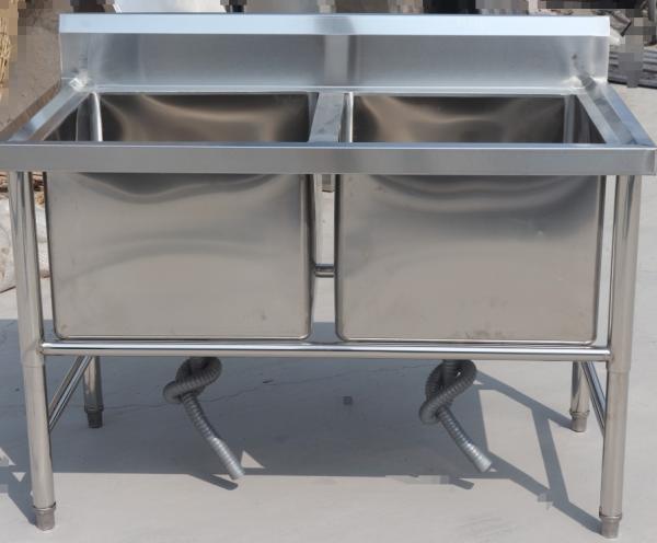 Quality Farmhouse Style Stainless Steel Sink Single Bowl Laundry Sink With Hot And Cold for sale