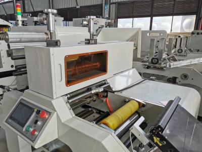 China Roll To Roll Semi Rotary Die Cutting Equipment For Adhesive Label Sticker for sale