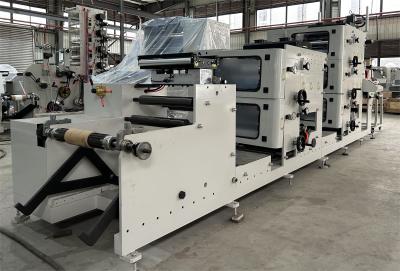 Cina 190-380 mm Lunghezza di stampa Flexo Press Machine ± 0,1 mm Precisione di stampa in vendita