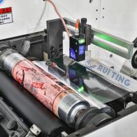 China Ruiting Inline Flexo Printing Machine 150m/min Roll to Roll for BOPP Label for sale