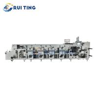 China Ruiting Inline Flexo Printing Machine 150m/min Roll to Roll for BOPP Label for sale