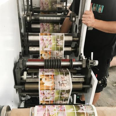 Cina Colore grafico della stampatrice 6 di Flexo dell'etichetta della pistola con la funzione di taglio in vendita