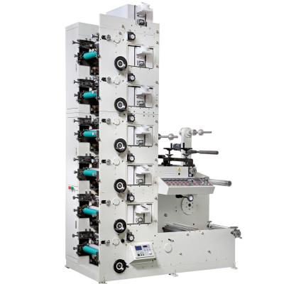 Cina Colore grafico della stampatrice 6 di Flexo dell'etichetta della pistola con la funzione di taglio in vendita