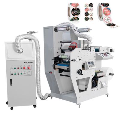 Cina 1 stampatrice dell'etichetta di colore 420mm Flexo con l'insieme freddo del bollo in vendita