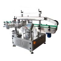 China Double Sided Flat Bottle Labeling Machine 25-200 pcs/min 220V for sale