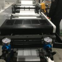 China Non Stop Adhesive Label Rewinding Machine With Auto Core Loading for sale