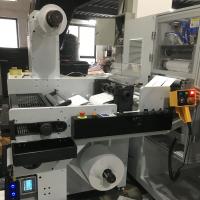 China Non Stop Adhesive Label Rewinding Machine With Auto Core Loading for sale