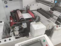 China Flexo Label Printing Machine 320mm with Intermittent Die Cutting System 110m/min for sale