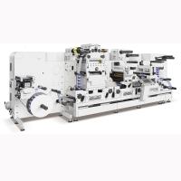 China Flexo Label Printing Machine 320mm with Intermittent Die Cutting System 110m/min for sale