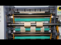 pvc-de Meter tellend systeem van Rewinder van de Filmsnijmachine met wrijvingschacht