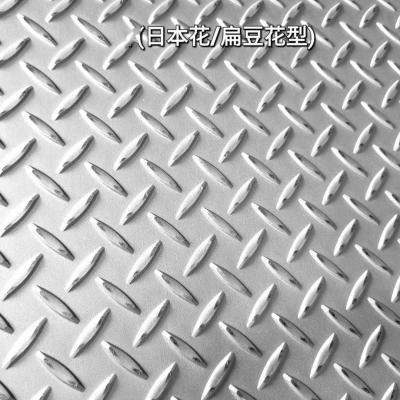 China A572 Checkered Plate Stainless Steel 304 SUS304 1.4301 6mm 1220*2440mm Chequered Plate for sale