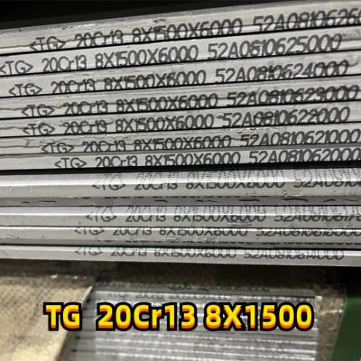중국 ASTM JIS SUS420J1 AISI 420 20Cr13 열로 굴린 스테인리스 스틸 판 두께 10mm 30mm 판매용