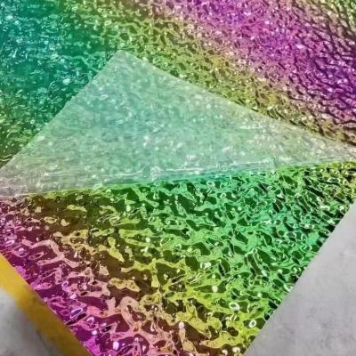 중국 로즈 골드 코팅 컬러 장식 엽수 물 물결 304 316L 스테인리스 스틸 엽 판매용