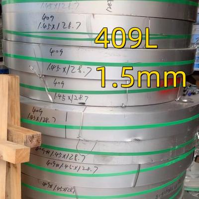 China Grade SUH409L 1.4509 Stainless Steel Coil Strip Width 120 mm Thickness 2.00 mm For Exhaust Pipe for sale
