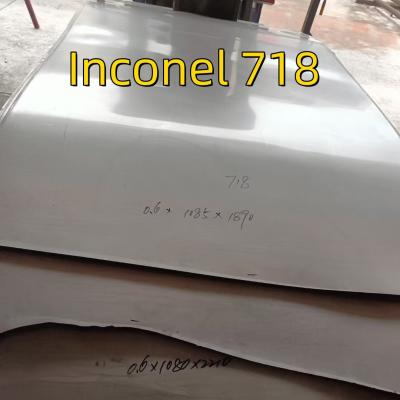 China Inconel 718 Heat Resistant Metal Sheet 0.6-6.0 N07718 5596 2.4668 Gh4169 for sale