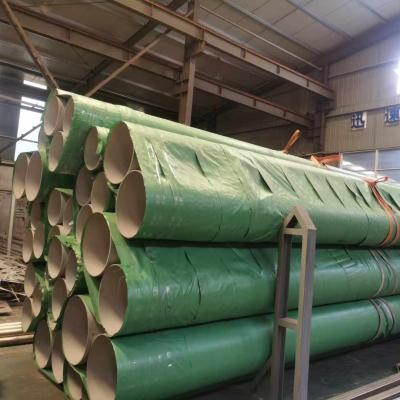 Cina 304L tubo saldato in acciaio inossidabile lunghezza 6m cucitura diretta saldato SS304L tubo costruzione materiale in vendita