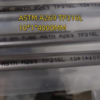 Cina Tubo di acciaio inossidabile di precisione 316L di estrazione a freddo Tolleranza H9 ASTM A269 SUS316L in vendita