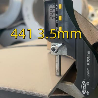 중국 금속 판 1.4509 두께 3.5mm 1220*2440MM SUS441 스테인리스 스틸 판 판매용