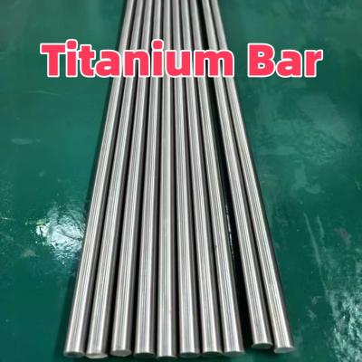 China ASTM F136  Titanium Hollow Bar Gr5 Round Bar Titanium Ta6V Grade 5 Alloy Soild Bar for sale