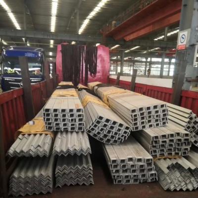 China Cold Drawn Sand Blasting Polished Stainless Steel Angle Bar and Channel Bar A276 321 for sale