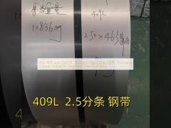 409L Stainless Steel Coil 2D Mirror Thickness 0.5-2mm SS 409L  SUH409L Steel Coil Strip