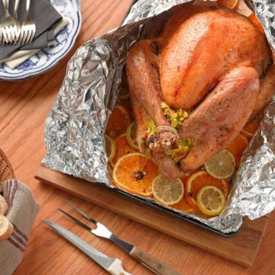 China Aluminum Foil Roll grill paper wrapper for BBQ household use aluminio papel for sale
