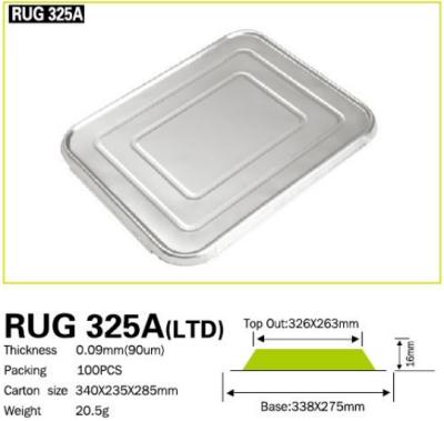 China Foil Lid for Fast Food Container for sale