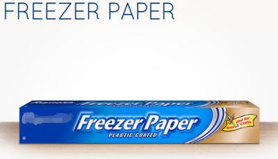 China Freezer Paper Aluminum foil rolls for freeze wraps 75 sqft foil roll for sale