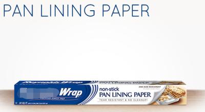China Non-stick pan lining paper Aluminum foil paper kitchen use foil rolls 25sqft for sale