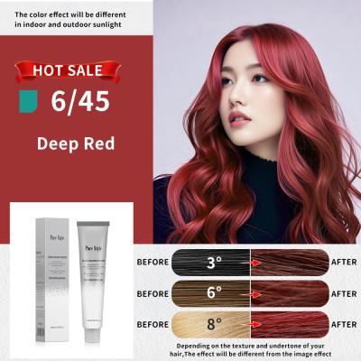China Purestyle Private Label Hair Coloring Product Organic Hair Dye with 47 Colors Professional Salon Hair Dye Cream Wholesale for sale