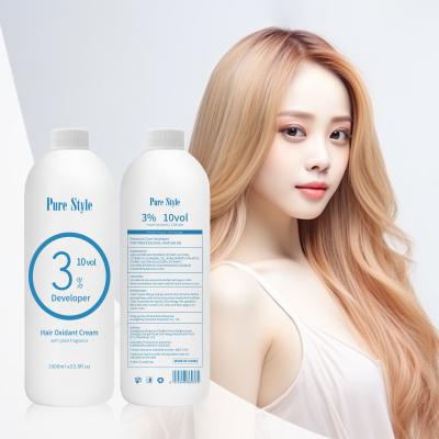 China PureStyle 1000ml Professional Peroxide Developer Best Price Wholesale; OEM/ODM Manufacturer for Natural Hair Oxidant Hair Color for sale