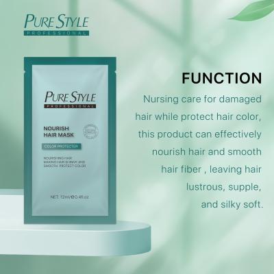 China OEM PureStyle 12ml Hair Care Conditioner Deep Hydrating Hair Treatment Nourishing and Repairing Damaged Hair for sale