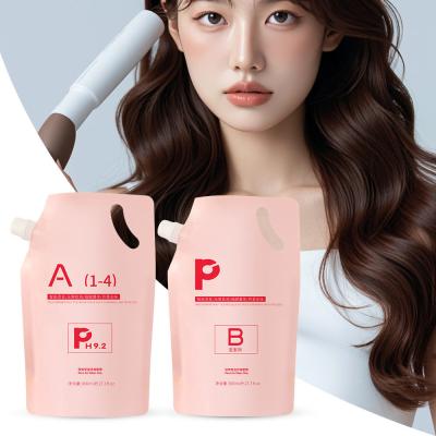 China 800ml*2 Professional Perm Lotion for Healthy Hair Curly Hot Cream for sale