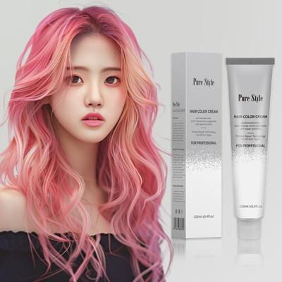 China Low Ammonia Hair Dye Color Cream 100ML for Professional Salon Use OEM Available for sale