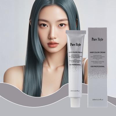 China 47 Colors Brown Hair Color Cream Permanent Professional Hair Color Products For Salon for sale
