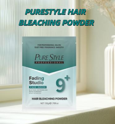 China PureStyle Home Safe Hair Bleaching Powder 50g Dust-Free Blue Hair Color for Home Use for sale