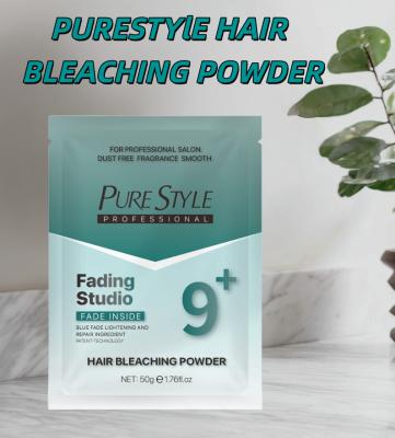 China PureStyle Home Dust-Free 50g Hair Bleaching Powder Blue Hair Color Powder for Home Use for sale