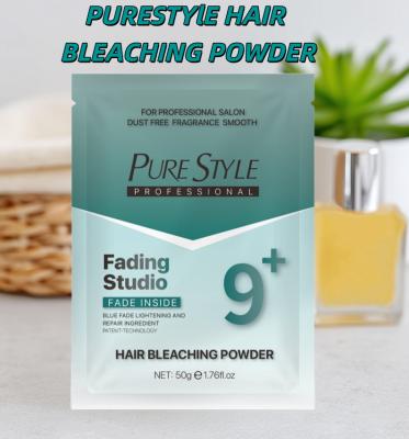 China PureStyle Home Dust-Free 50g Hair Bleaching Powder Blue Hair Color Powder for Home Use for sale
